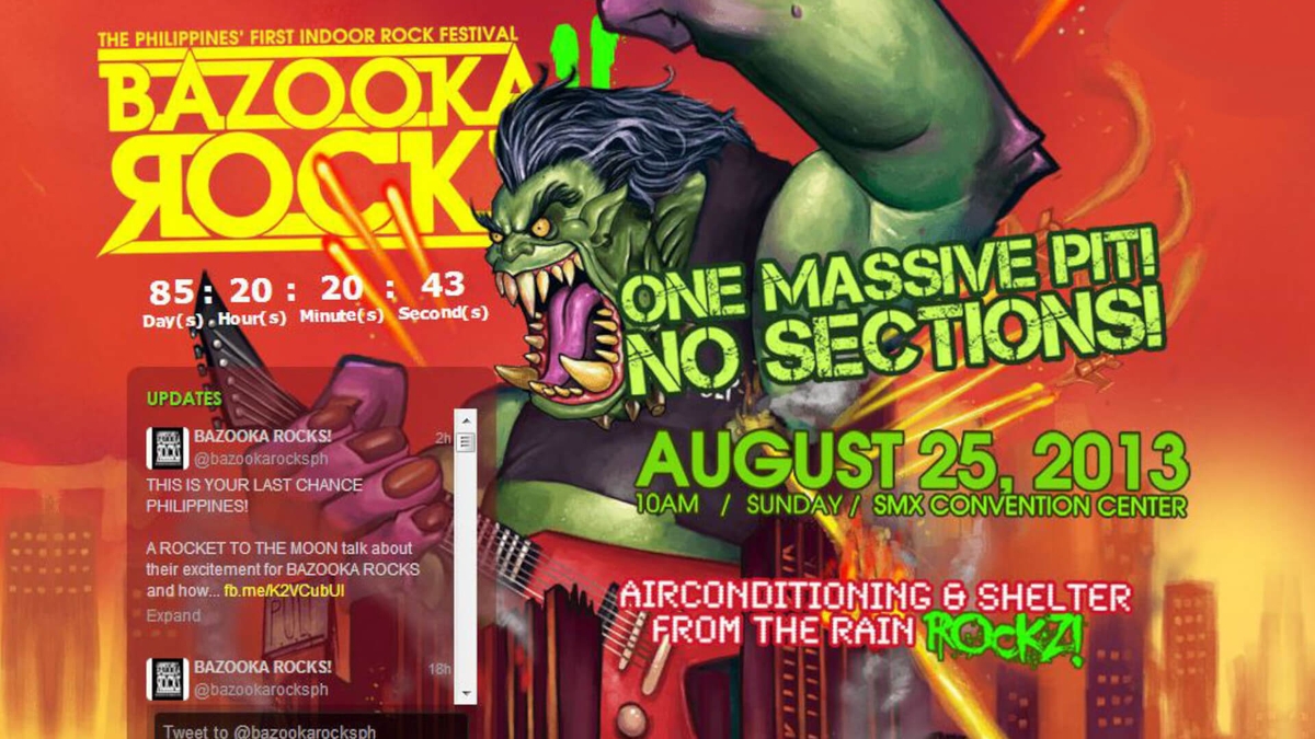 Bazooka Rocks 2 Music Festival